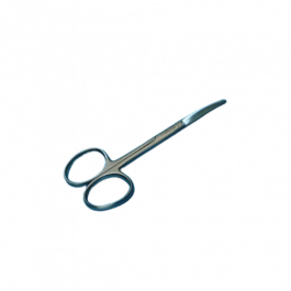 Enucleation Scissors, very curved, foam, adult, 12.5 cm for £12.26