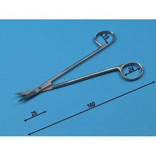 Kelly scissors sharp curves Holtex for £10.90 - Girodmedical