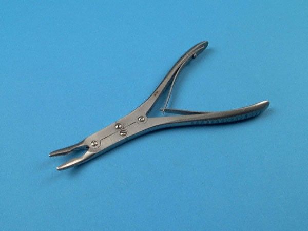 Gouge forceps Beyer, double articulation, 18 cm, 3.5 mm jaw for £204.84