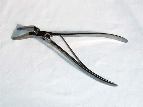 Gouge forceps Clovis Vincent, snipe, 24 cm, 6 mm jaw Holtex for %S
