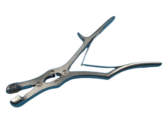 Gouge forceps Sauerbrck, 4 joints, right, 30 cm, 19 mm jaw for £396.82
